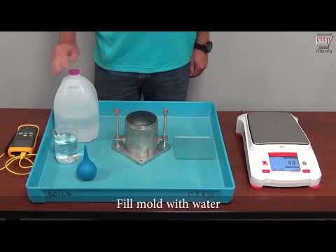 AASHTO T 19 - Calibration of Measure