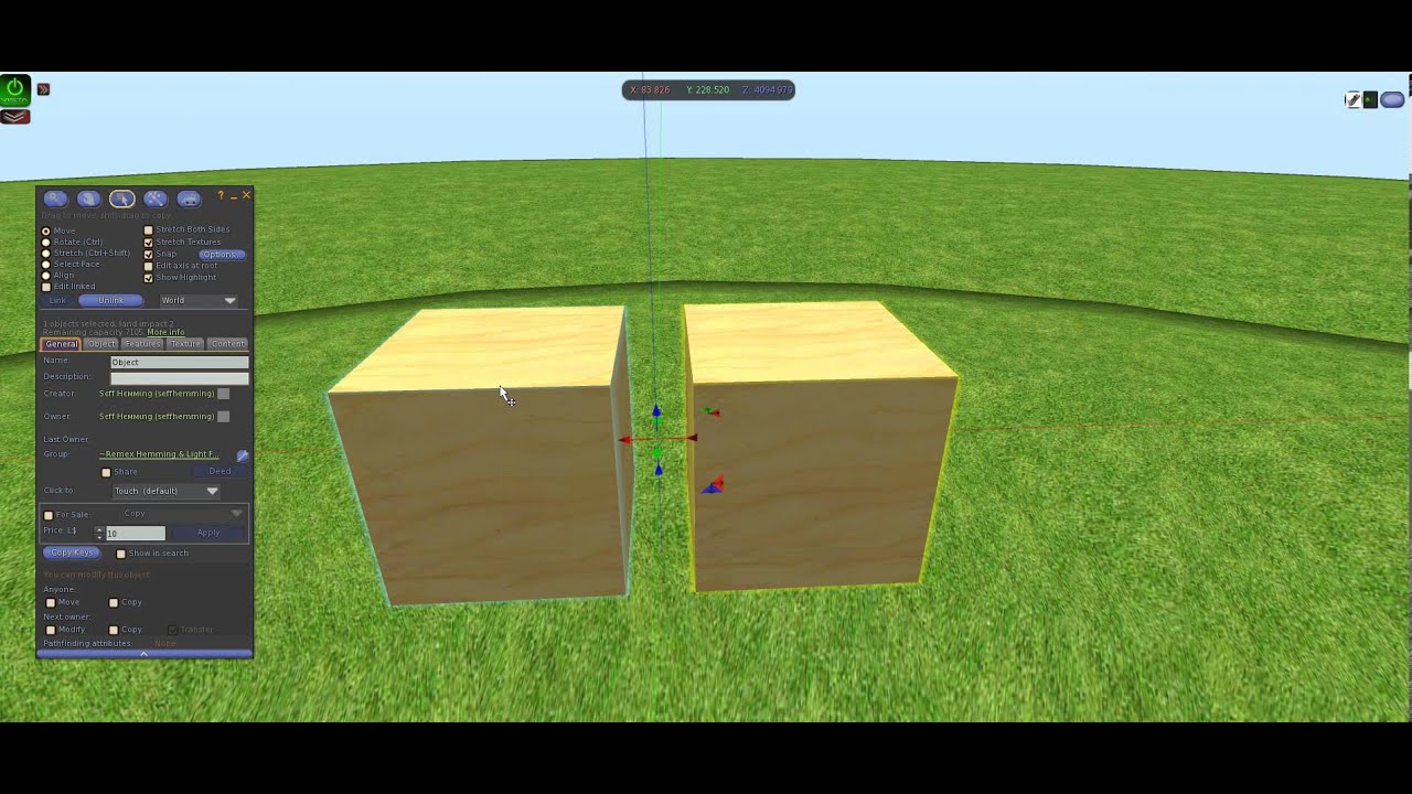 Building 101   Copying & Linking Prims