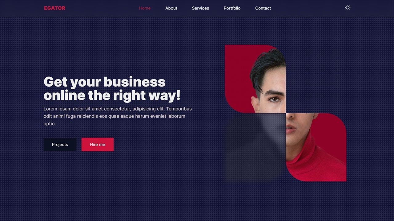Build & Deploy a Complete Next.js Responsive Personal Portfolio Website Light/Dark Theme Tutorial