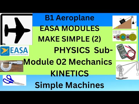 EASA MODULES MAKE SIMPLE (2)Module 02-PHYSICS_SubModule _02_Mechanics_KINETICS_ReSimple Machines