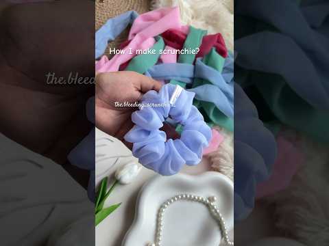 Georgette Scrunchies | buy now 8240224573 / #scrunchies #handmade #hairaccessories #shorts