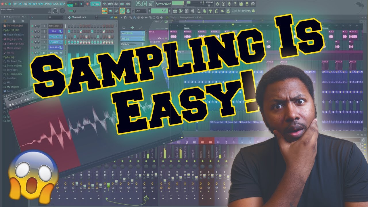 Sampling is Easy FL Studio Beginner sampling tutorial