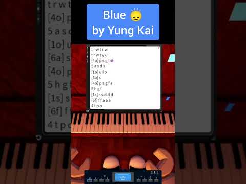 Yung Kai - Blue [Intro] (Easy Roblox Piano Tuto)