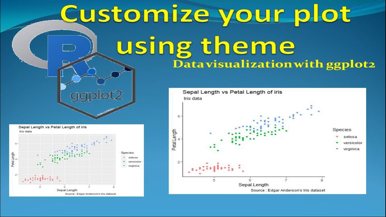 customise ggplot using theme() function