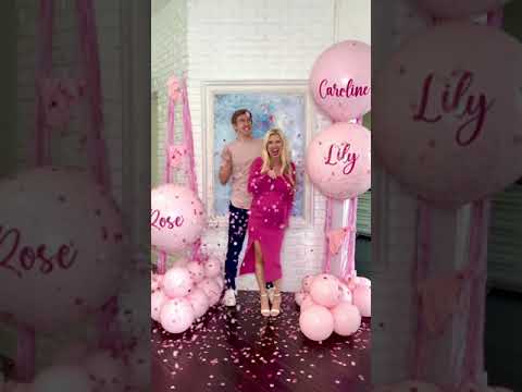And her name is 🥁💓 … #namereveal #girlnamereveal #babynamereveal #pregnantmama