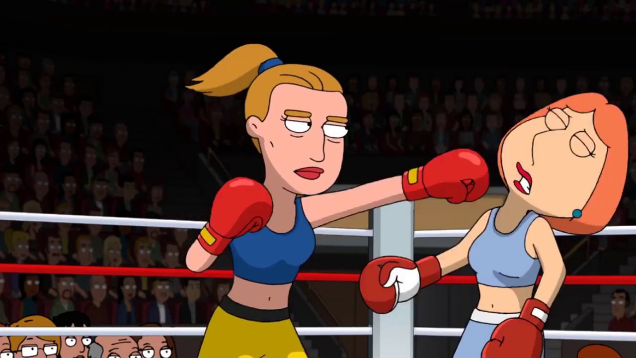 Family Guy  - Lois Fights For Money