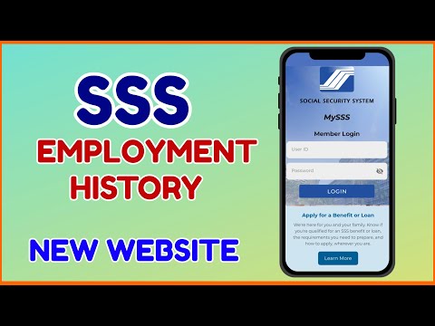 SSS Employment History: How to Check Employment History in SSS New App