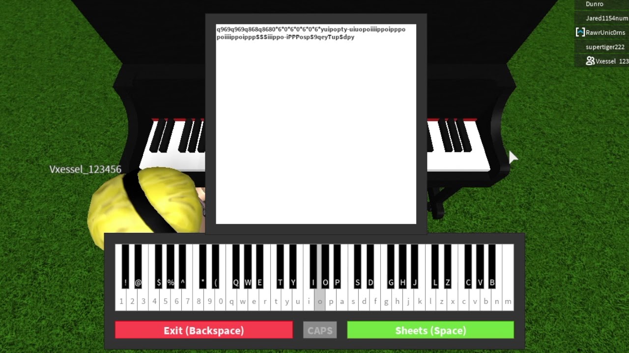 Gravity Falls theme song|Roblox Piano Covers