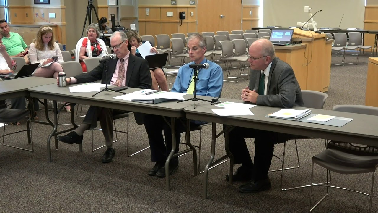 School Board Work Session 6-5-19