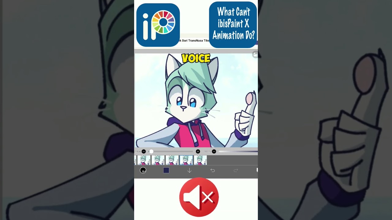 IbisPaint X NEEDS AUDIO #ibispaintx #flipaclip #animationsoftware #2danimation #ibispainttutorial