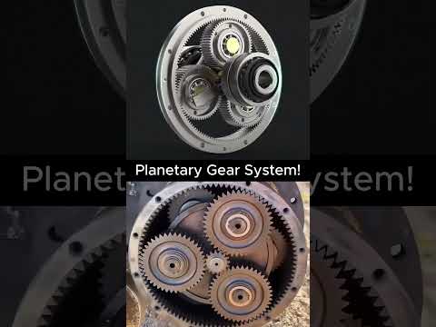 Understand planetary gear system! #mechanism #engineering #conveyor #mechanical #cad #solidworks