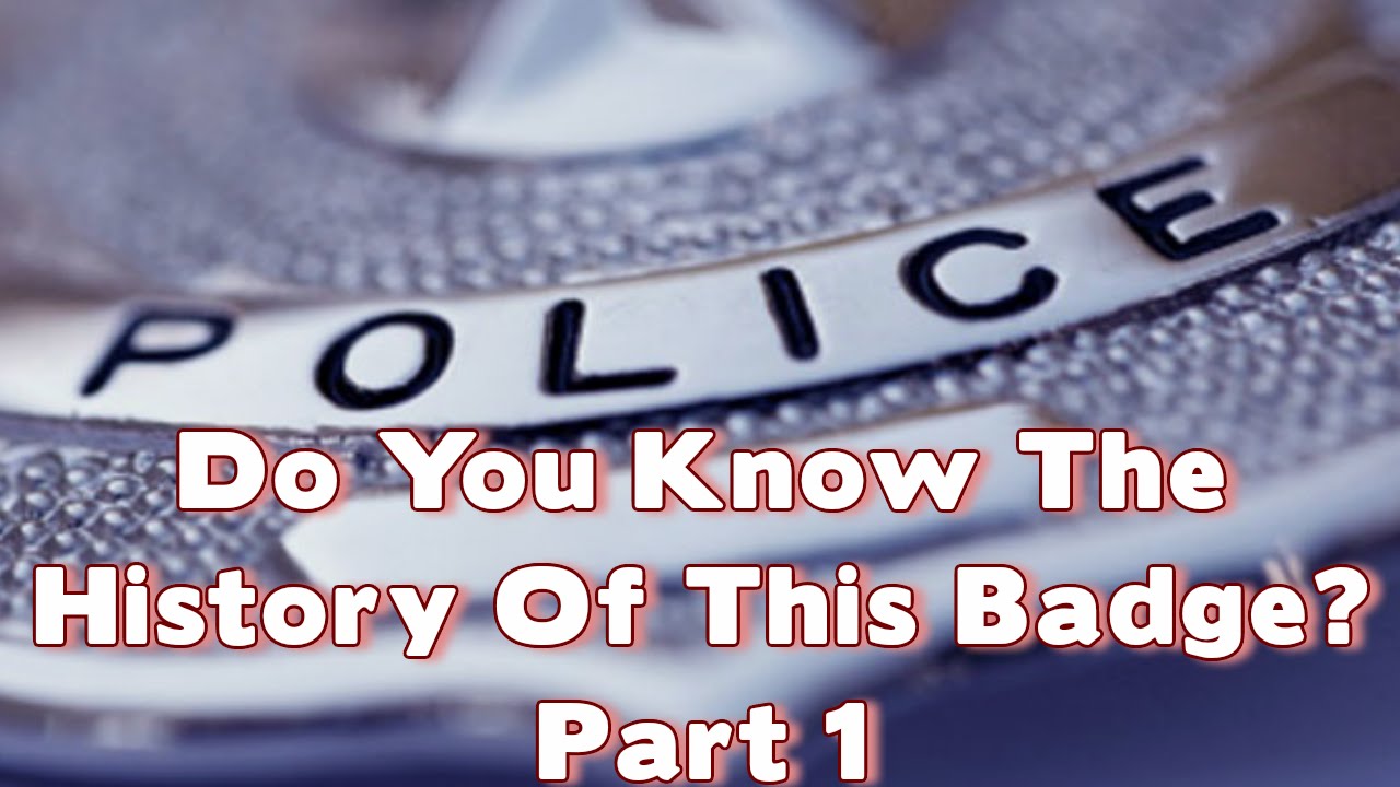 Fun Fact Friday: History Of The Police Badge Pt.1