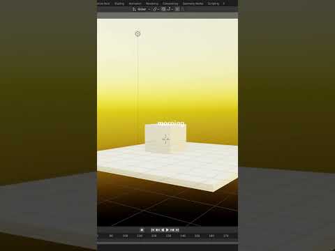 How to add sky in blender 3D