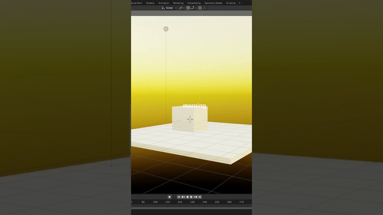 How to add sky in blender 3D