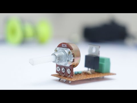 AC volt regulator using Traic | control bulb,fan etc