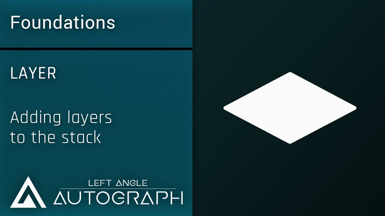 Foundations: Adding Layers to the Stack