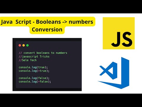 JS | Booleans to Numbers Conversion