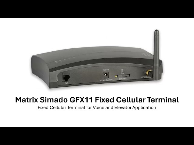Matrix FCT Device - Fixed Cellular Terminal - 4 Port Matrix Simado ...