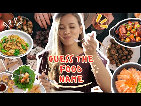 GUESS THE FOOD NAME PART 2 - Challenge Your Taste Buds with This Food Quiz