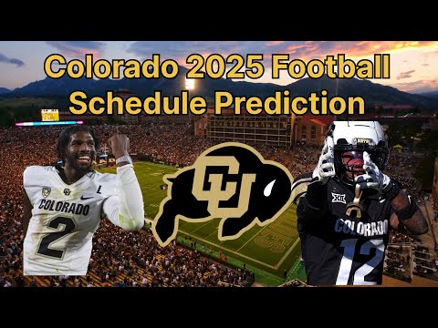 Colorado 2025 Football Schedule Prediction #coloradofootball#collegefootball#football#sports#viral