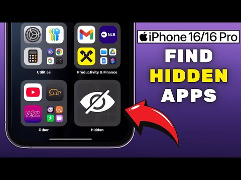 How To Find Hidden Apps On iPhone 16/16 Pro