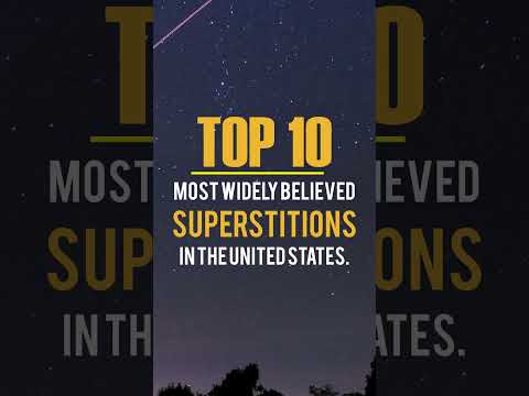 10 Most Popular Superstitions in America Right Now
