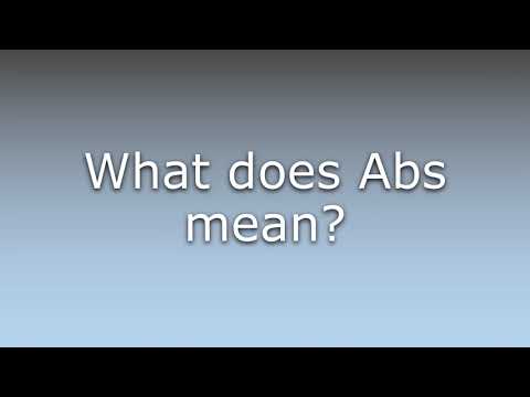 What does Abs mean?