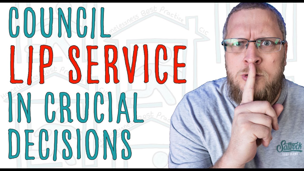 Lip service - dishonest council homeless application decisions