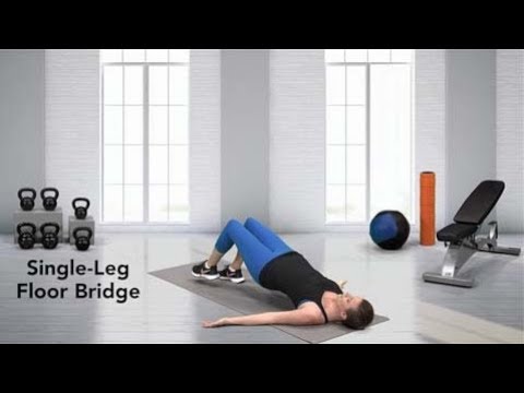 How To Do Single Leg Floor Bridge – Irene Pastore Fitness