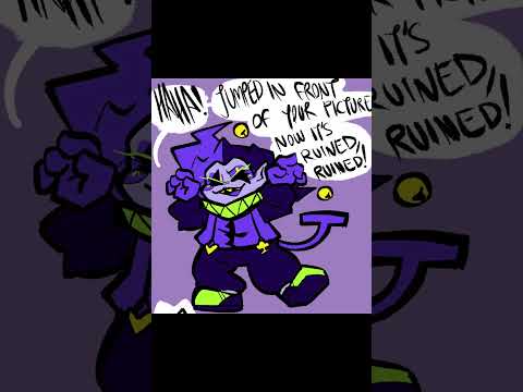 Spamton taking on Arts with Jevil! | Spamton and Jevil Comic Dub |