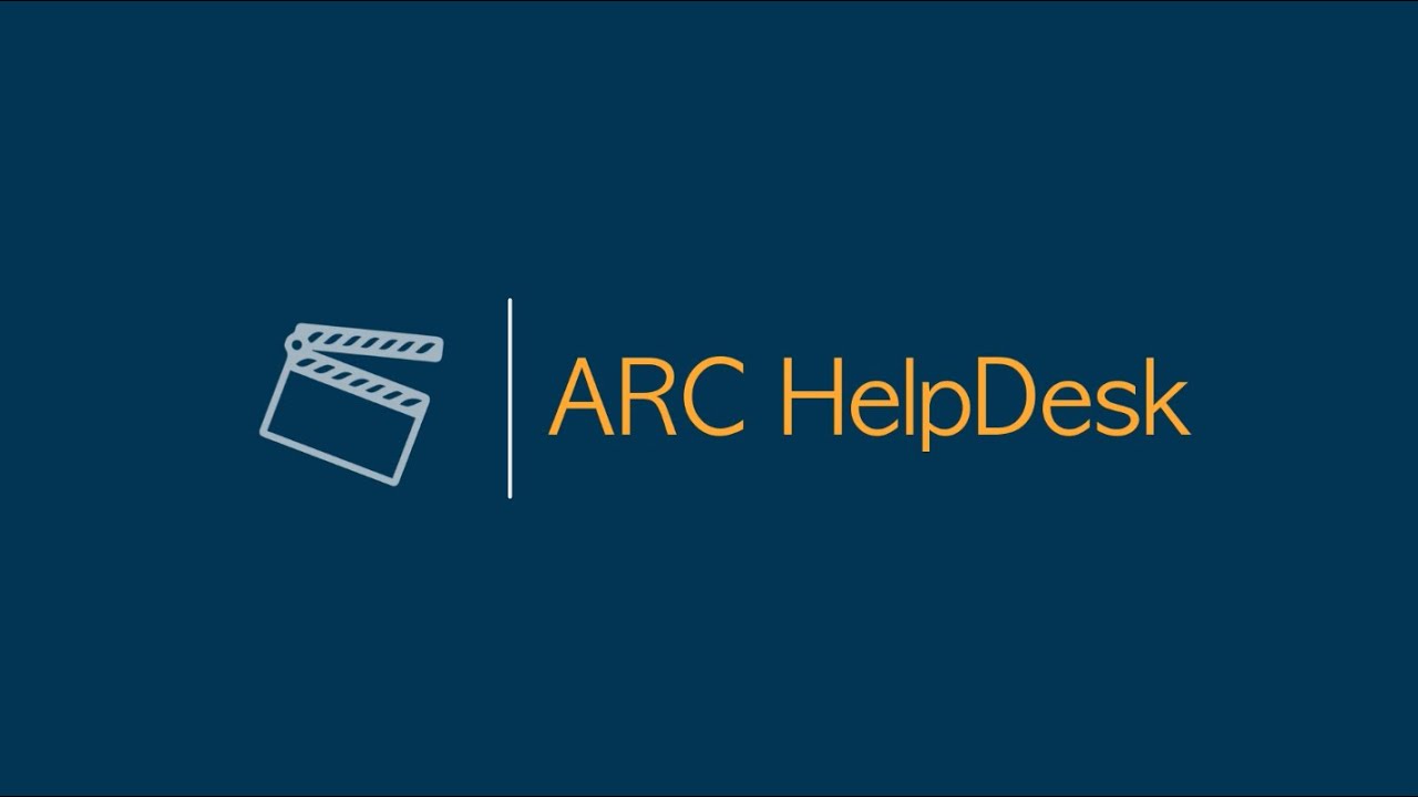 ARC HelpDesk Quick Guide