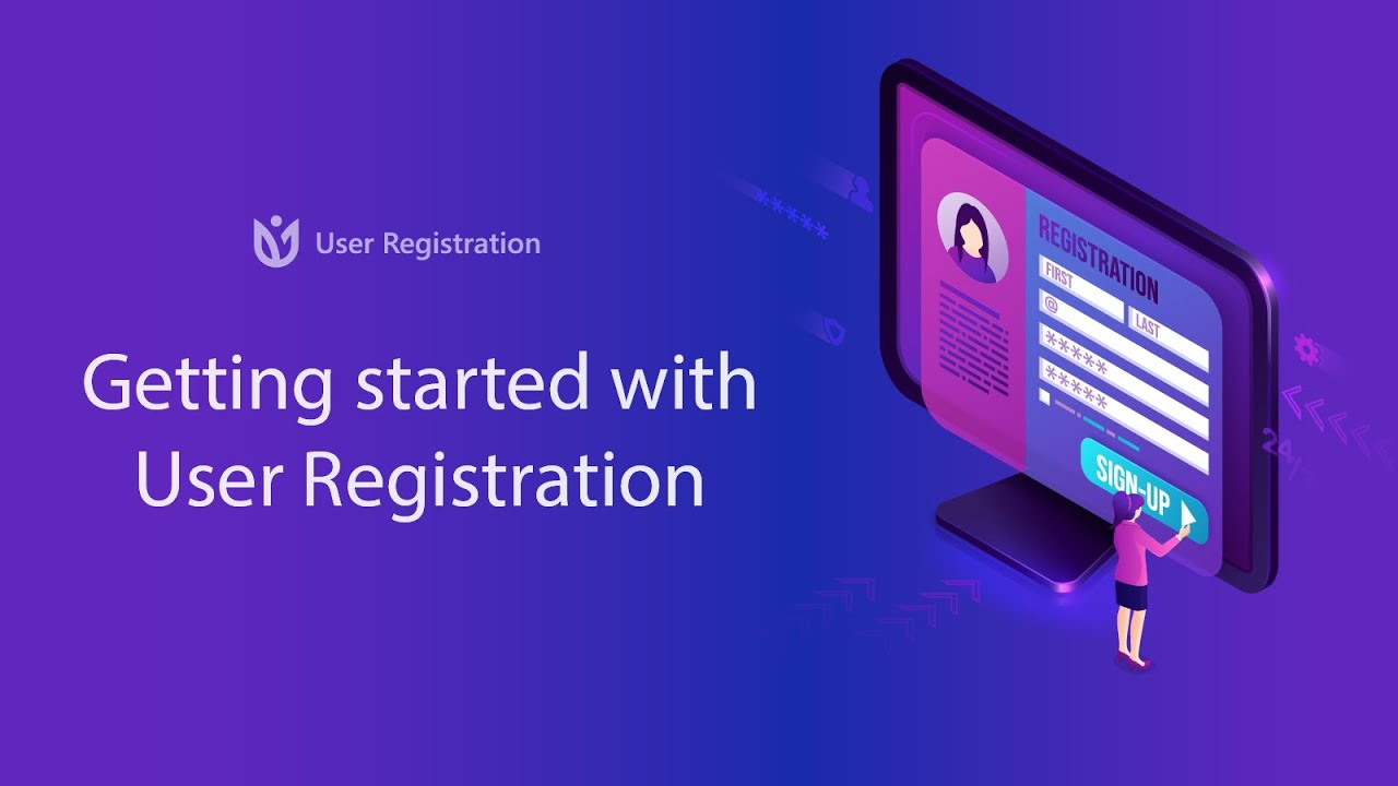 Getting started with User Registration...