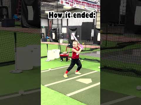 Teaching Youth Hitter to Swing! #baseball #mlb #softball #swing #shorts