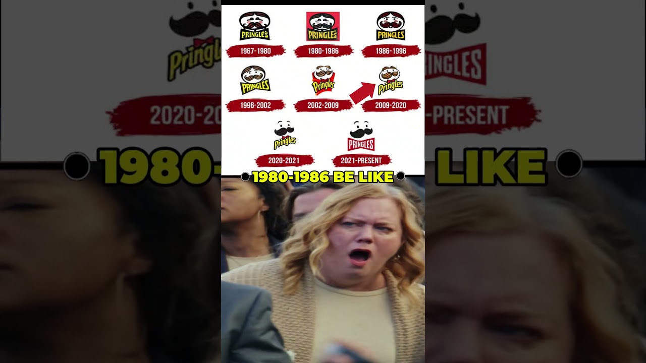 Pringles Logos Through the Years Will Shock You! 😱🥔🎨🕰️