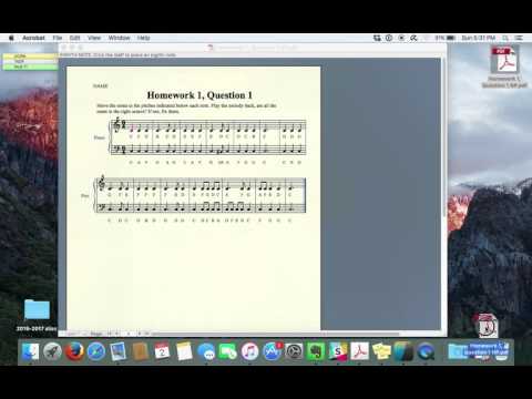 MUS 11 Finale NotePad Save as PDF (for Macs)
