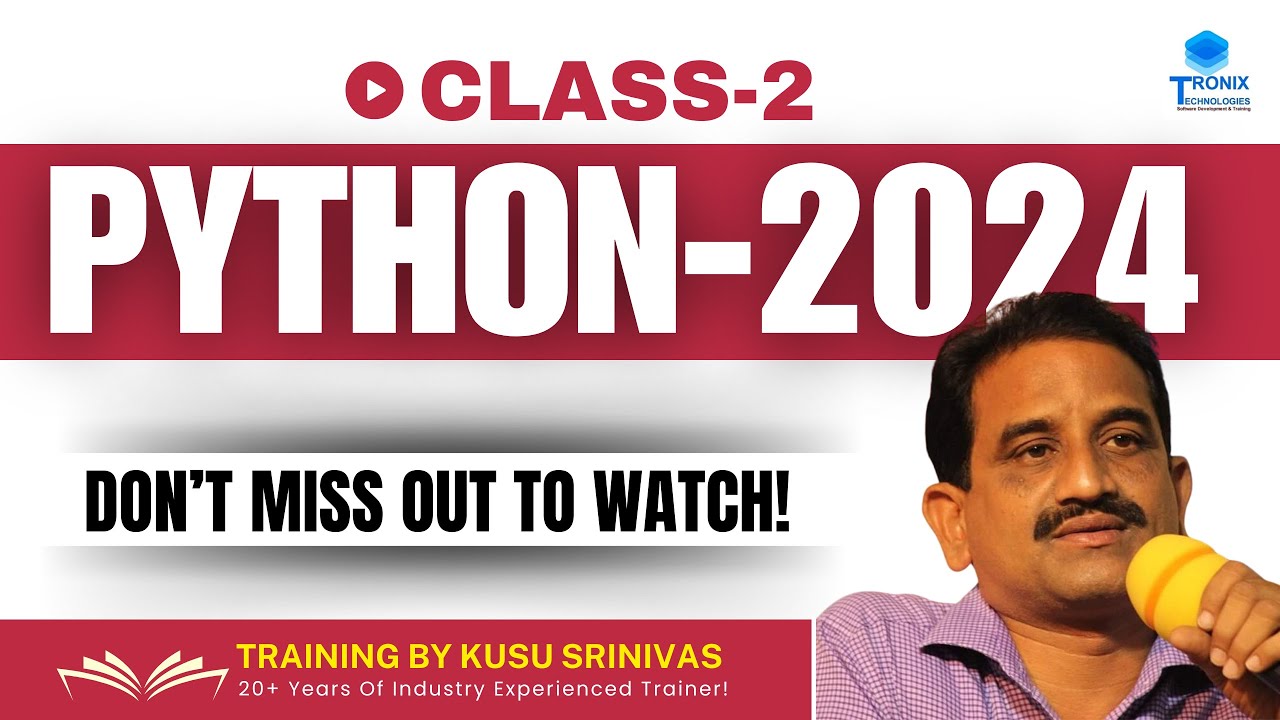 Python Telugu Tutorials Class-2  || Python Training in Hyderabad || Python Full Course