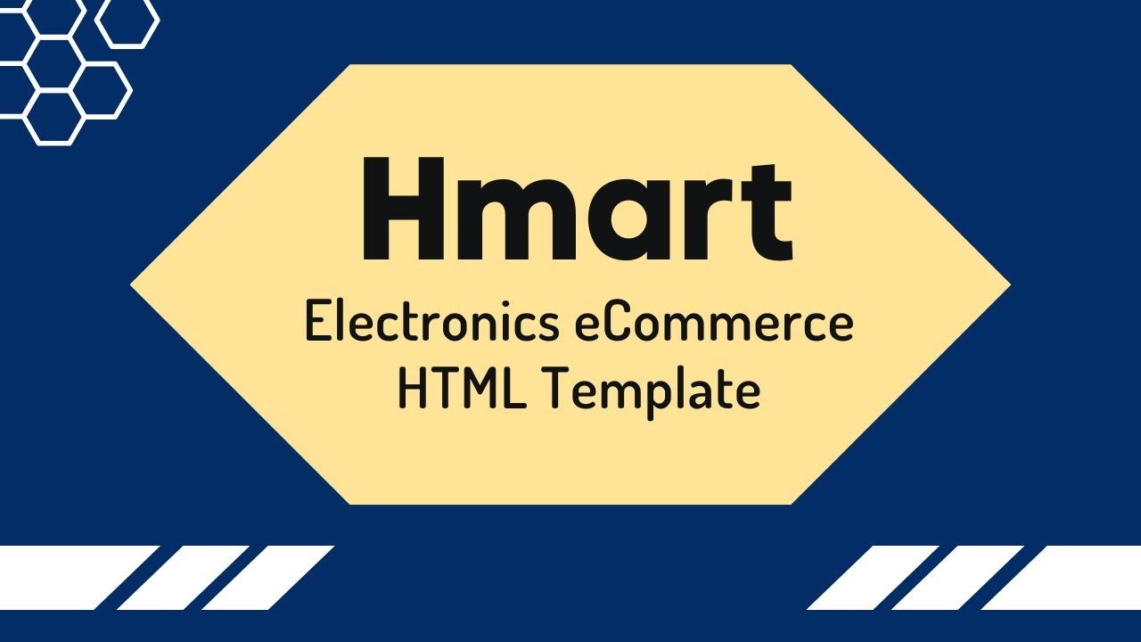 Hmart - Electronics eCommerce HTML Template | Bootstrap template