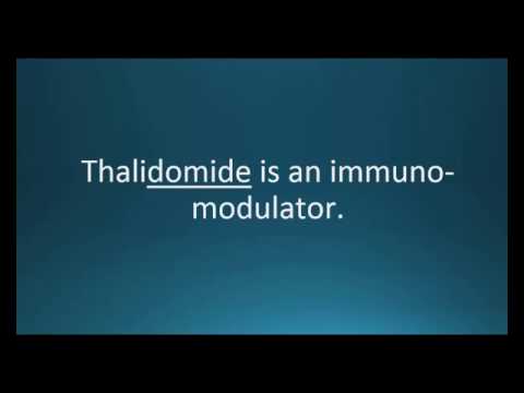 How to pronounce thalidomide (Thalomid) (Memorizing Pharmacology Video Flashcard)
