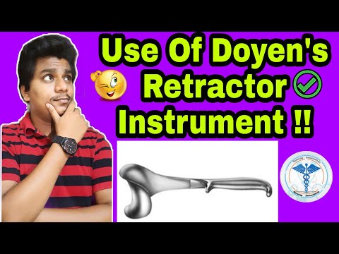 Doyen's Retractor Instrument | Use Of This Instrument | MSN | #shorts🔥