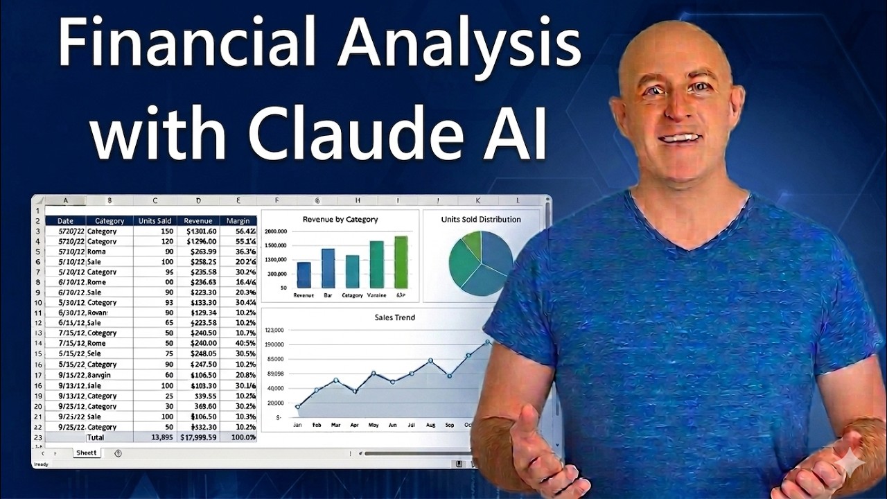 Analyze Financial Reports with AI - Analyze Data, Balance Sheet, Cash Flow - Step by Step