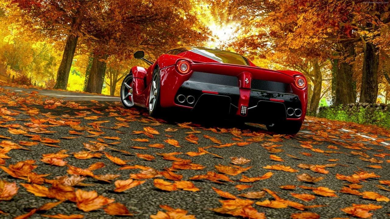 Ferrari Autumn 4K Live Wallpapers