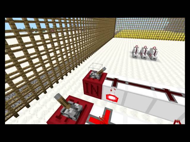 Efficient full adder Minecraft Map