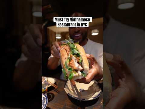 Must try Vietnamese restaurant in NYC! #foodie #vietnamesefood #nycfood