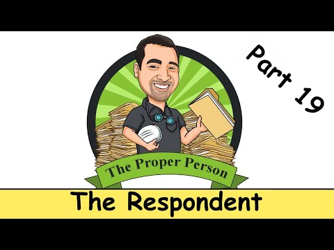 High Conflict Child Custody: The Respondent, Part 19