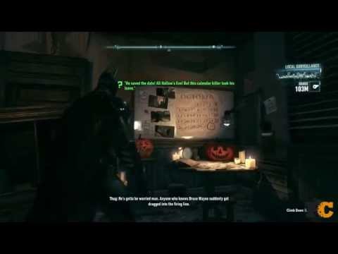 He saved the date! All Hallow's Eve! - Riddler Solution - Arkham Knight
