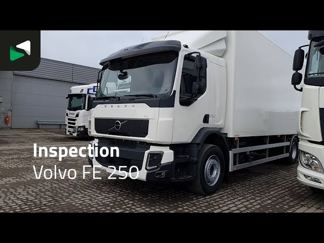 Volvo FE 250 4X2 Van Den Bosch Carroserie Box body truck - BAS World