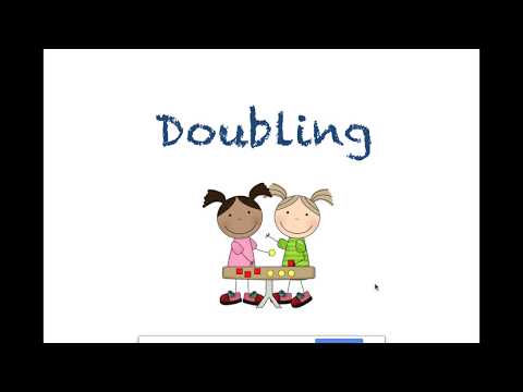 Year 1 Maths doubling lesson