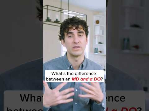 Whatโs the difference between an MD and a DO?