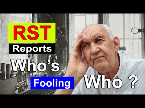 RST Ham Radio Reports. who's Fooling Who?