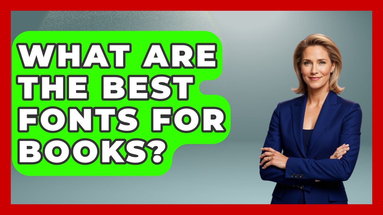 What Are The Best Fonts For Books? - Graphic Design Nerd